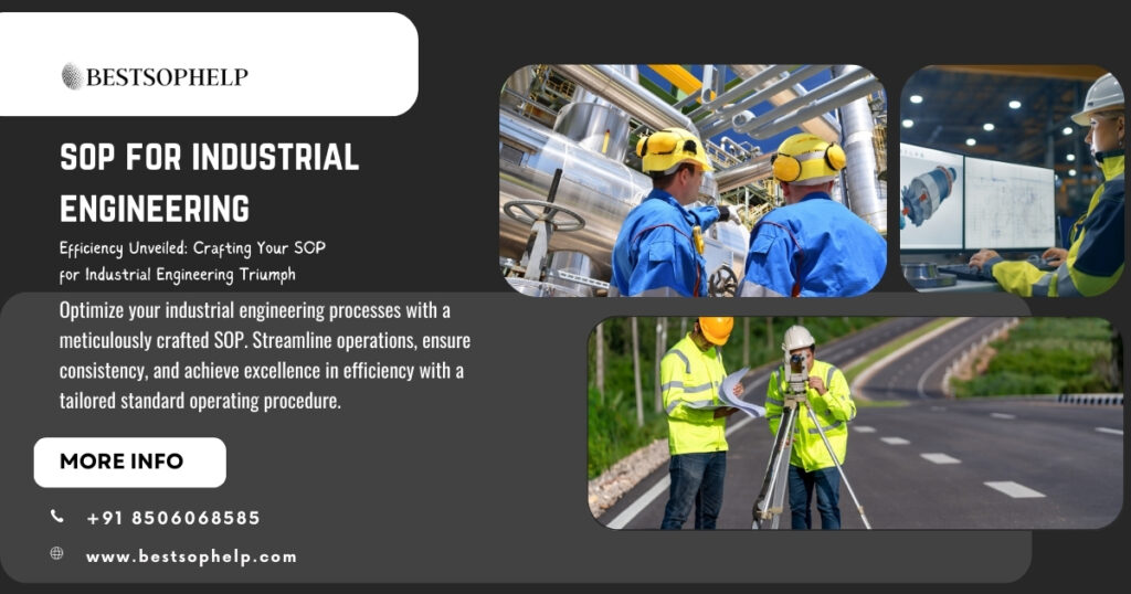 Efficiency Unveiled: Crafting Your SOP for Industrial Engineering ...